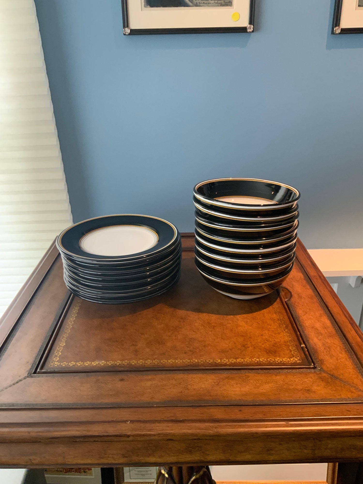 Set Of 8 Pascal GG Ravello Made In Italy Bowls And Plates #60459 ...