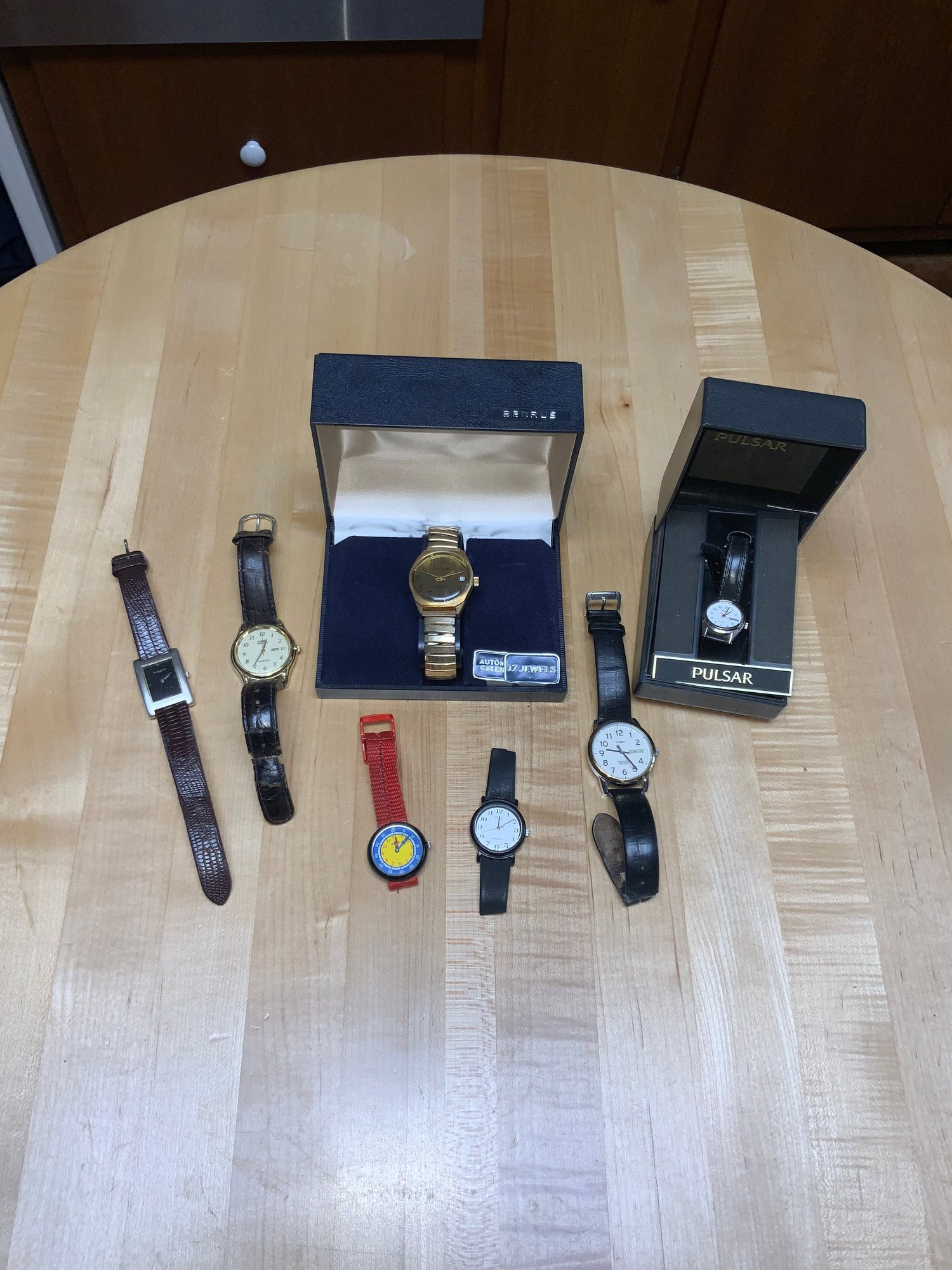 7 Piece Assorted Watch Lot #70866 | Auctionninja.com
