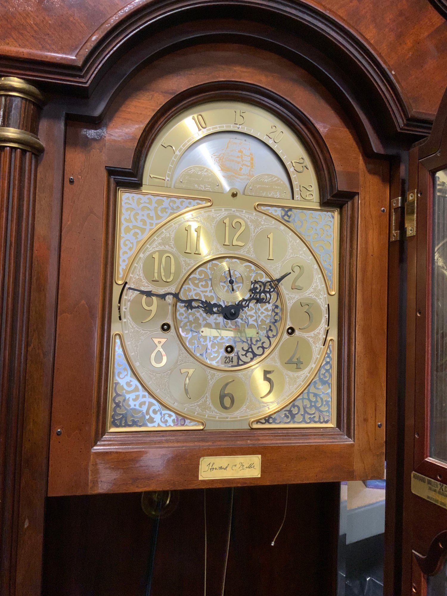 Howard Miller Grandfather Clock #75204 | Auctionninja.com