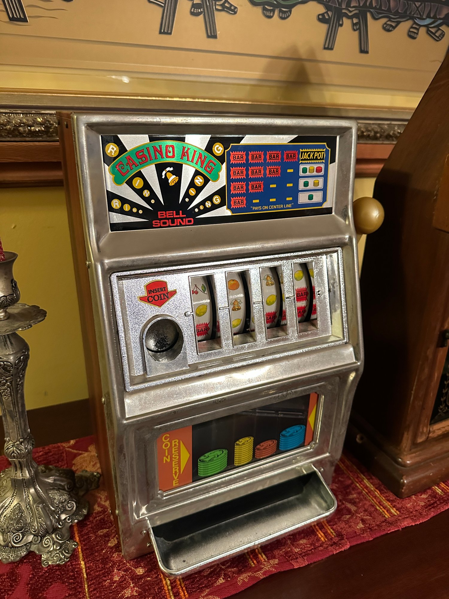 Vintage "Bally" Slot Machine Bank #20068 | Auctionninja.com