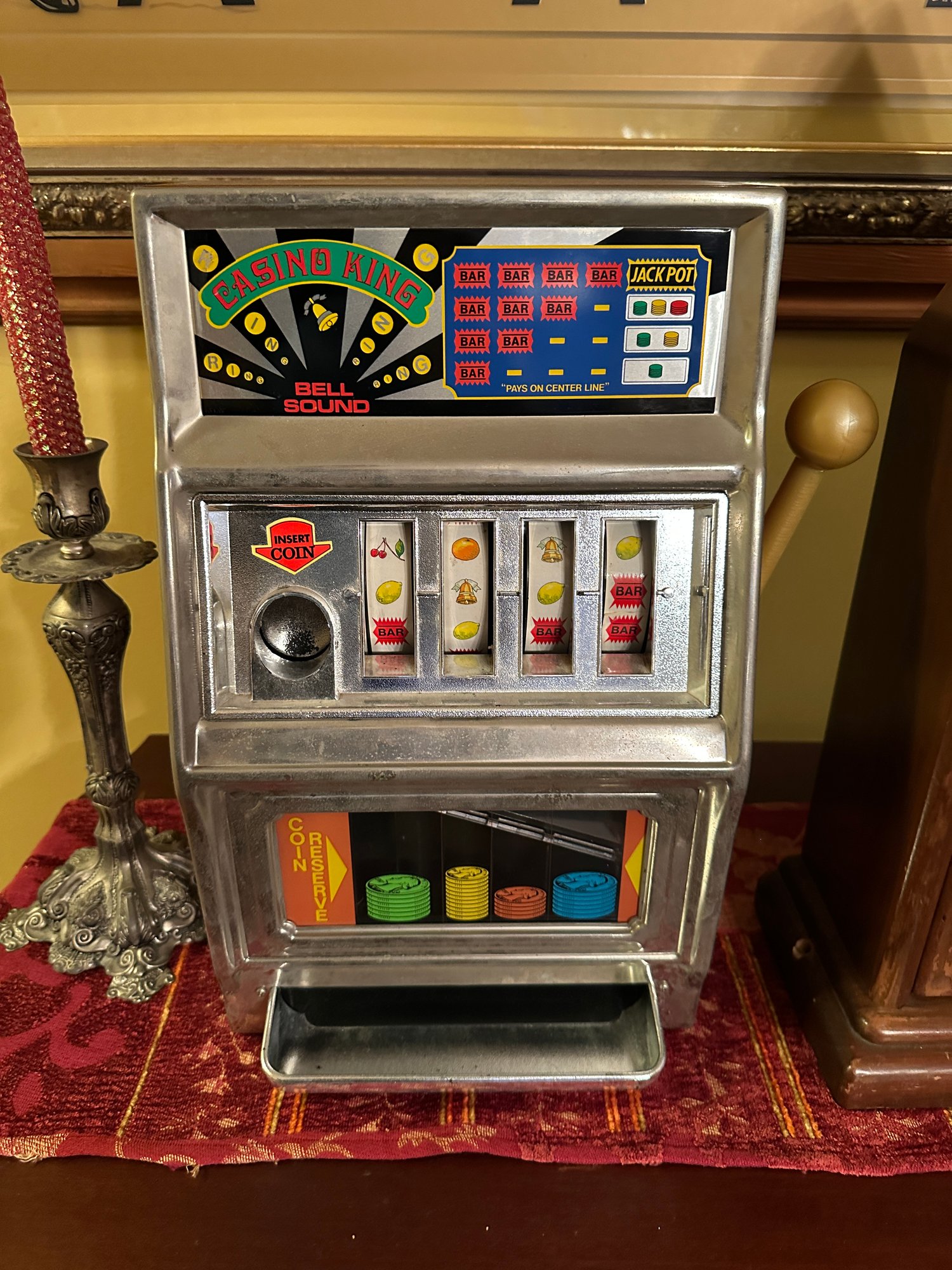 Vintage "Bally" Slot Machine Bank #20068 | Auctionninja.com
