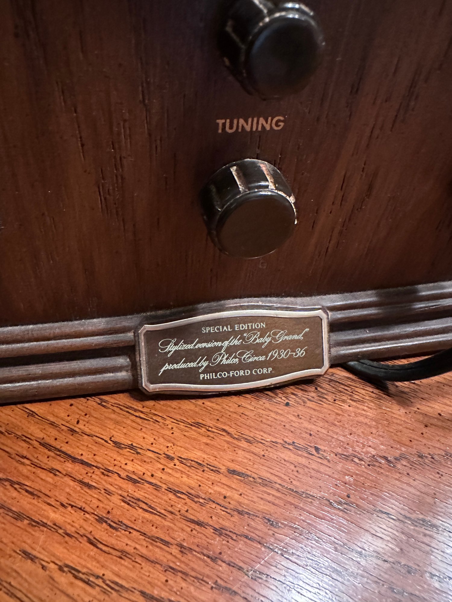 SPECIAL EDITION Stylized Version Of The Baby Grand, Produced By Philco ...