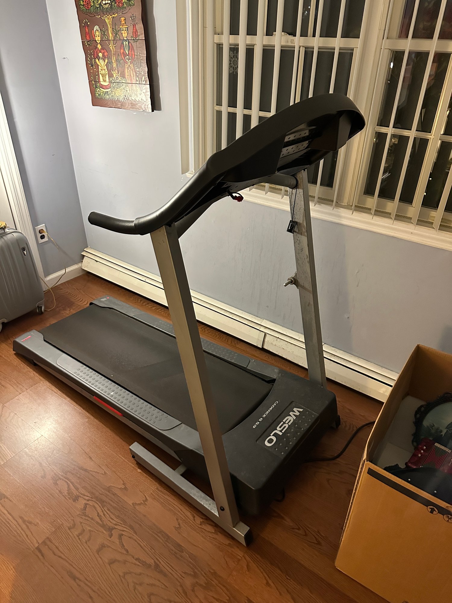 Weslo Cadence G 5.9 Folding Electric Treadmill #20207 | Auctionninja.com