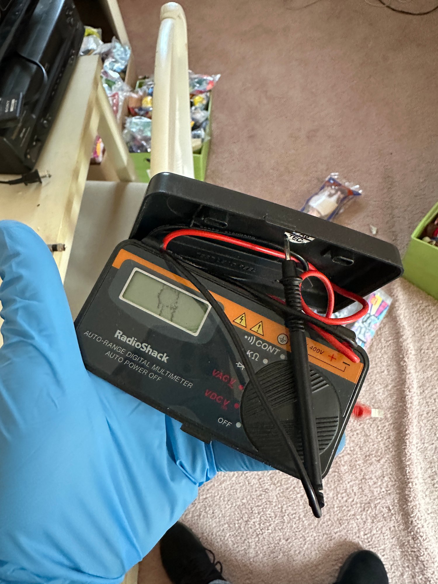 Vintage Radio Shack 22-802 Pocket LCD Digital Multimeter #15564 ...