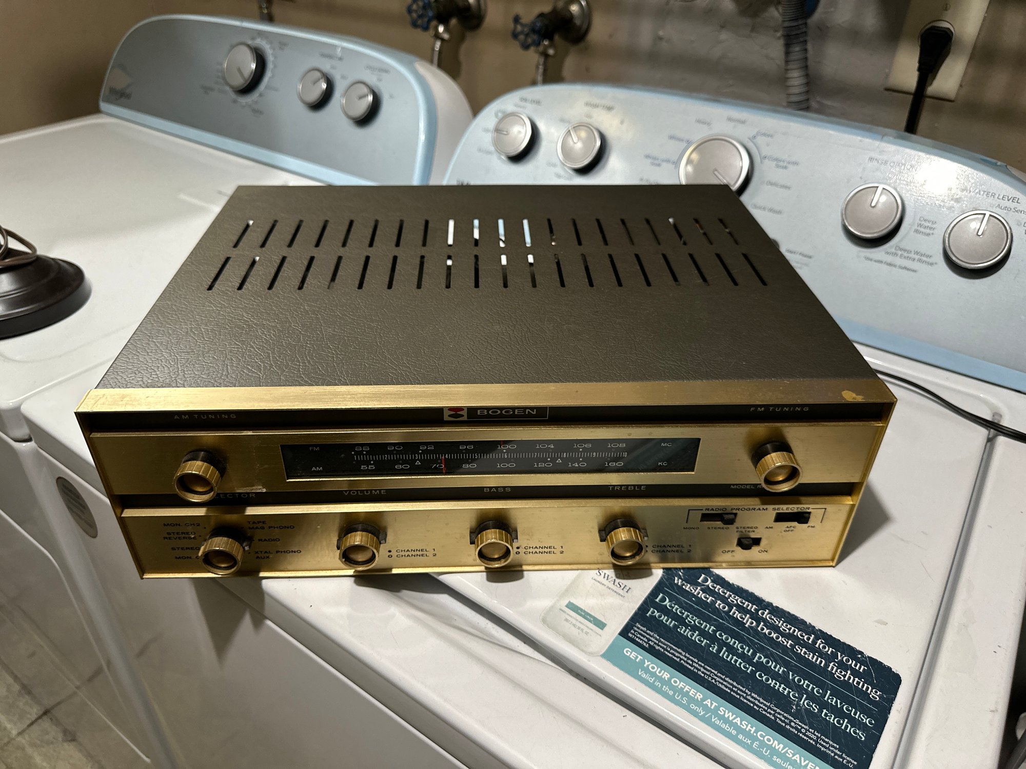 Vintage Bogen RP 200 B-101 Tube Amp Receiver #20294 | Auctionninja.com