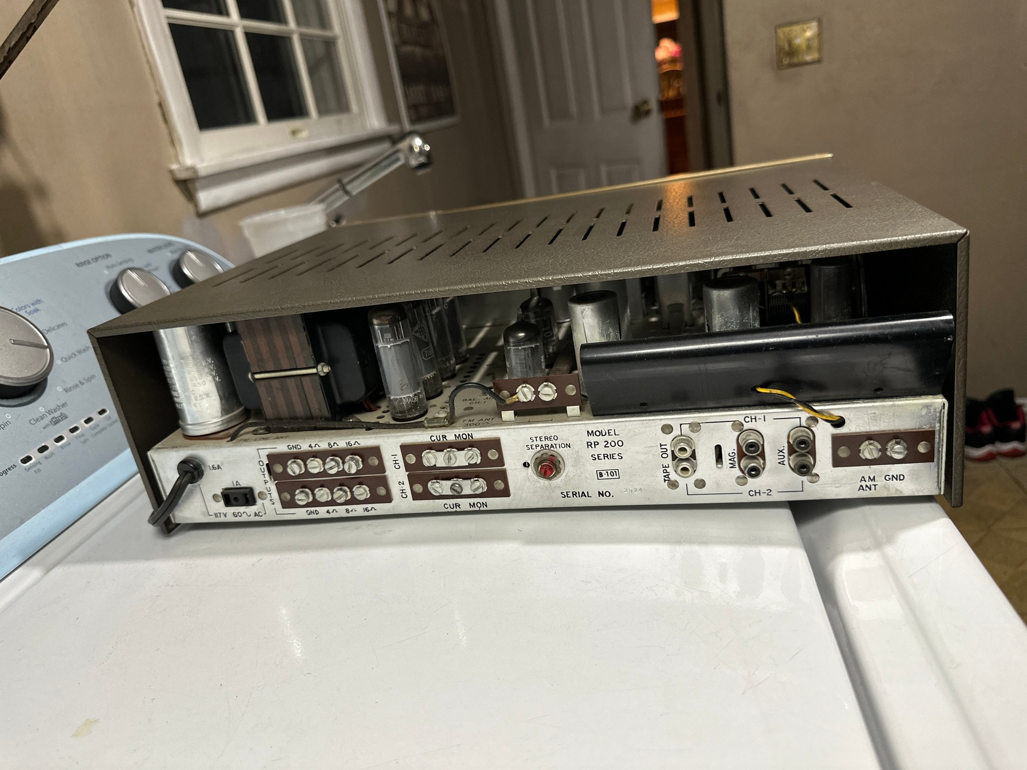 Vintage Bogen RP 200 B-101 Tube Amp Receiver #20294 | Auctionninja.com