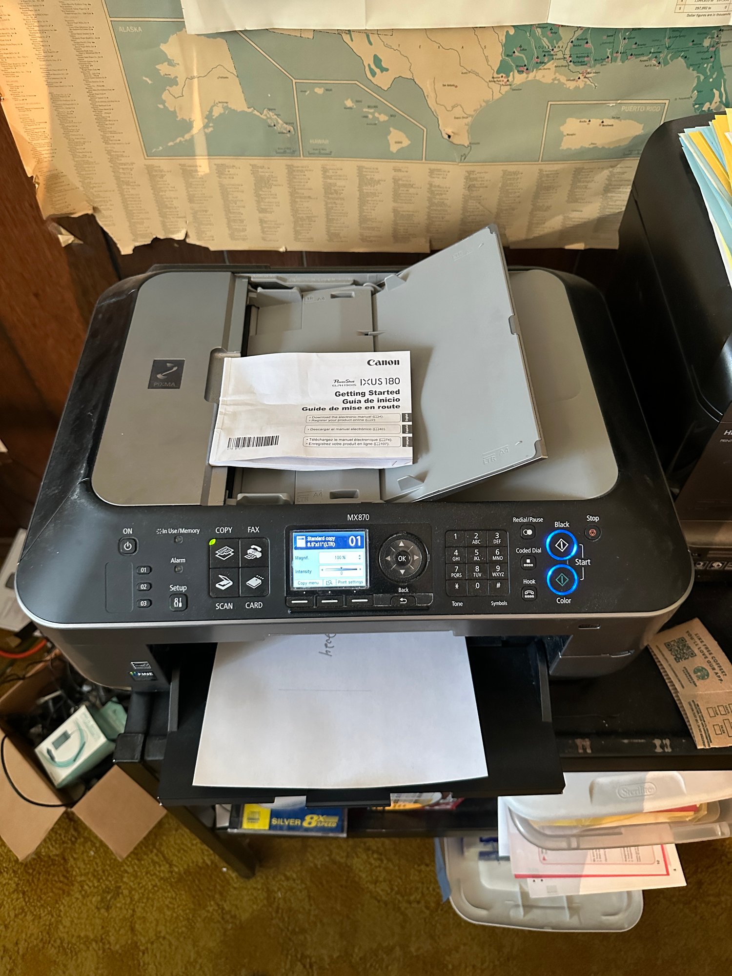 Canon Printer - Mx870 Tested Working #15663 | Auctionninja.com
