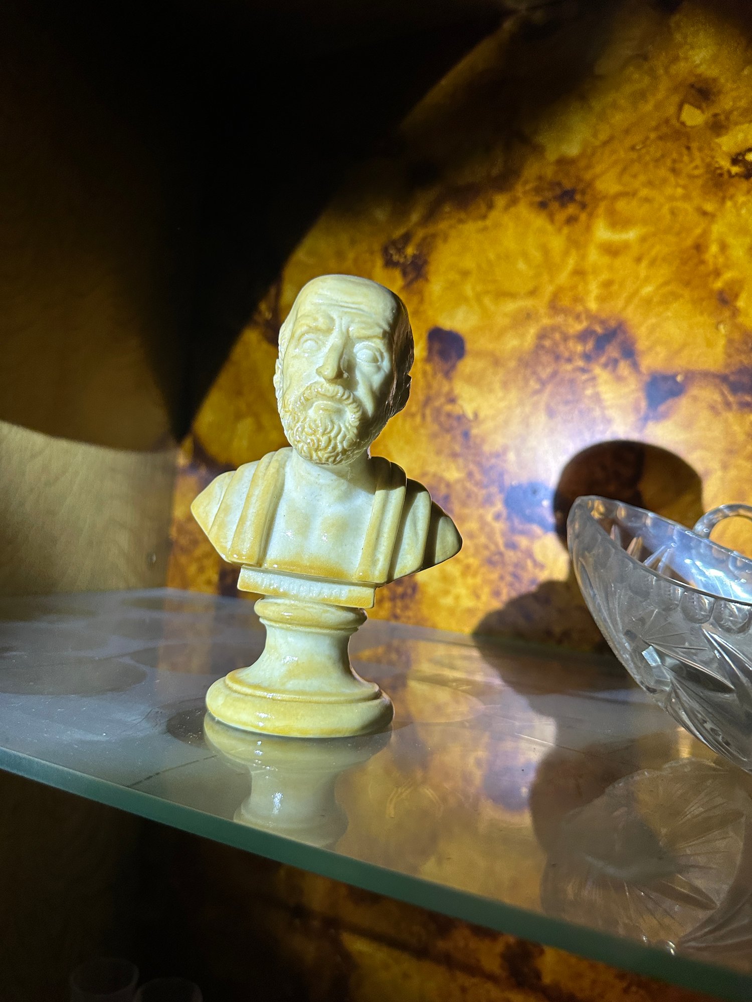 Hippocrates Of Kos Father Of Medicine Alabaster Statue #13541 ...