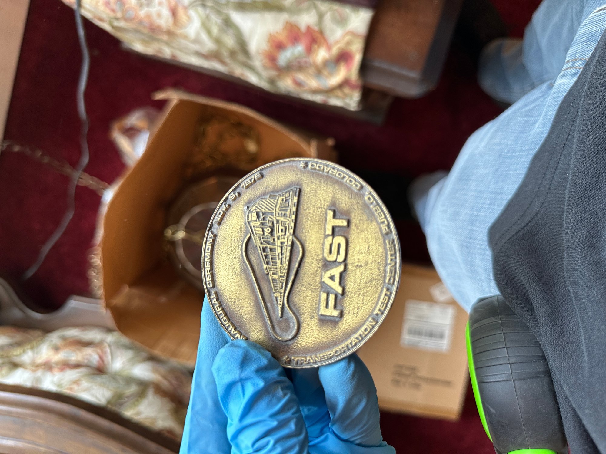 Rare 1976 FAST Inaugural Ceremony Transportation Test Center Pueblo ...