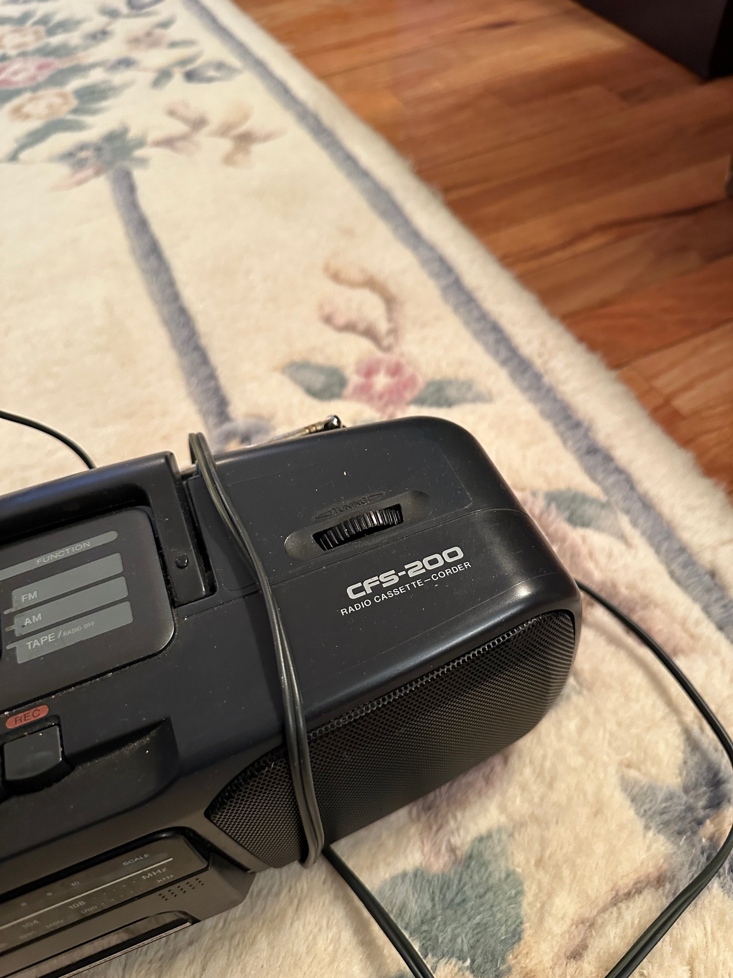 Sony CFS-200 Stereo Radio Cassette Recorder - 2 Way Speaker System ...