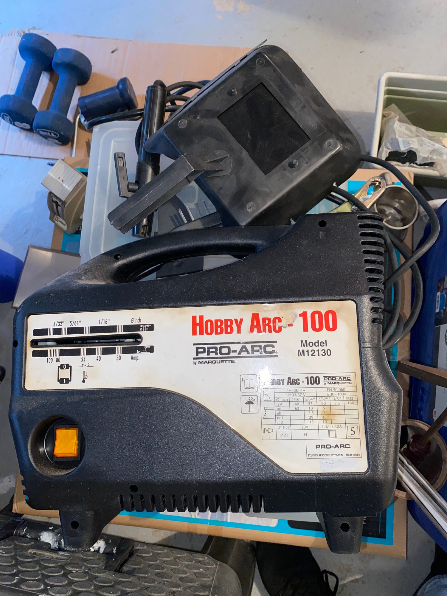 Hobby Arc-100 Pro Arc Welder M12130 #5647 | Auctionninja.com