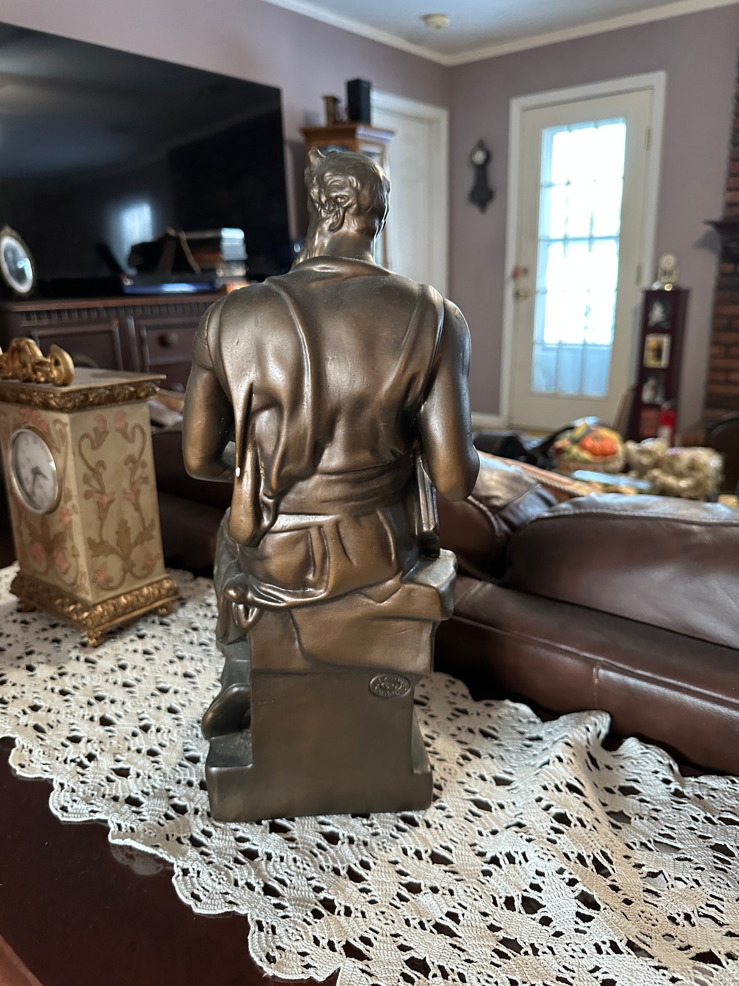 Alexander Backer Moses Di Michelangelo Sculpture #20514 | Auctionninja.com