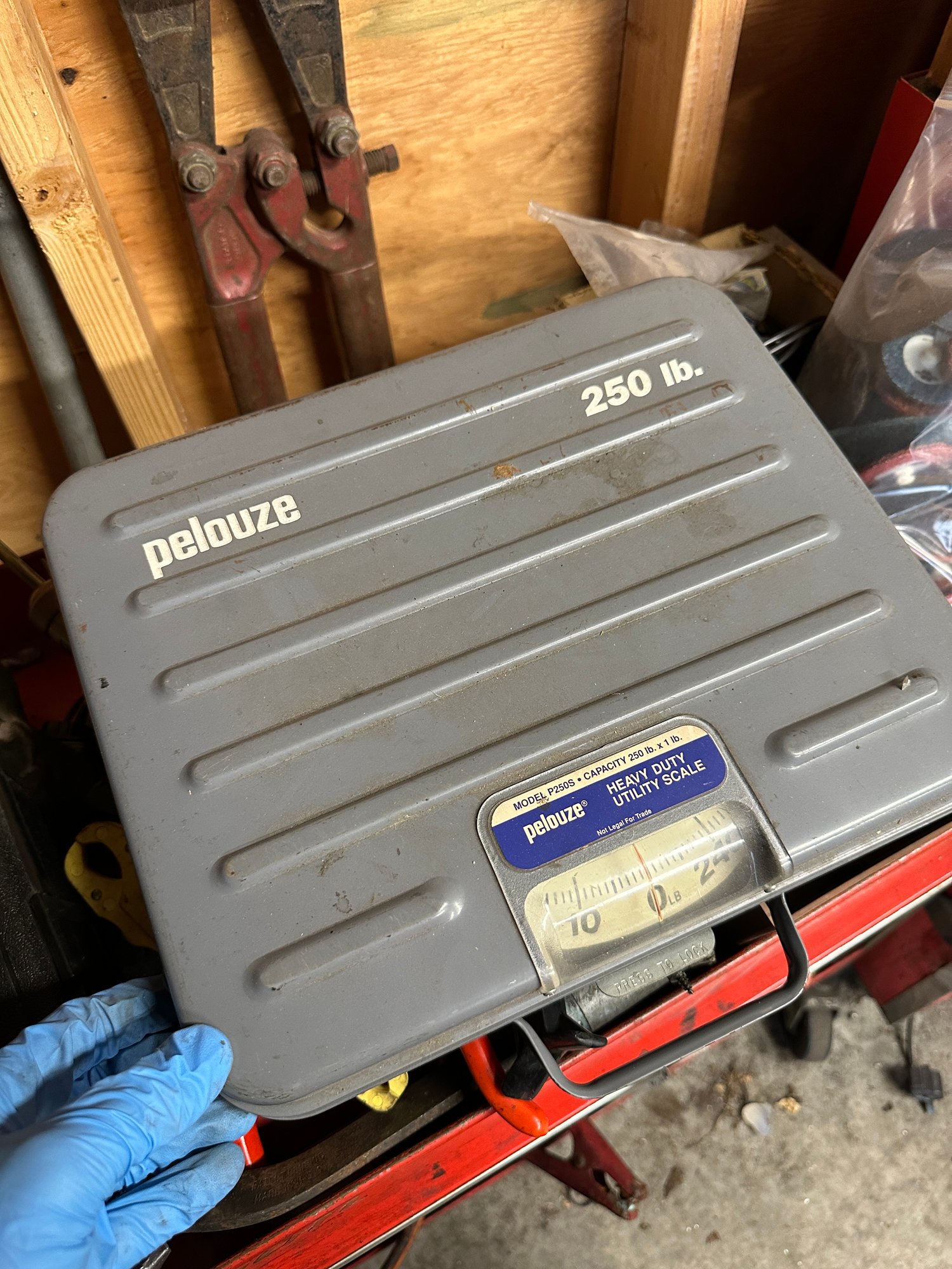 Pelouze 250lb Capacity Heavy Duty Utility Scale Model #16394 ...