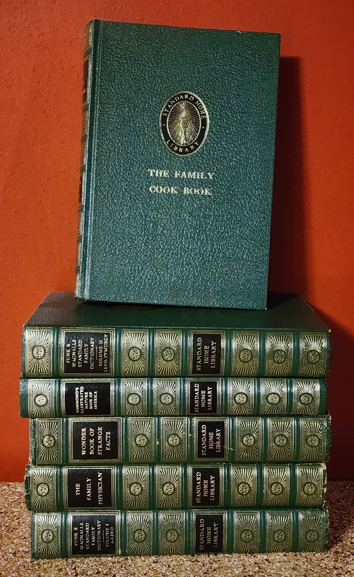 Vintage 1960's STANDARD HOME LIBRARY Hardback Reference Books #21720 ...