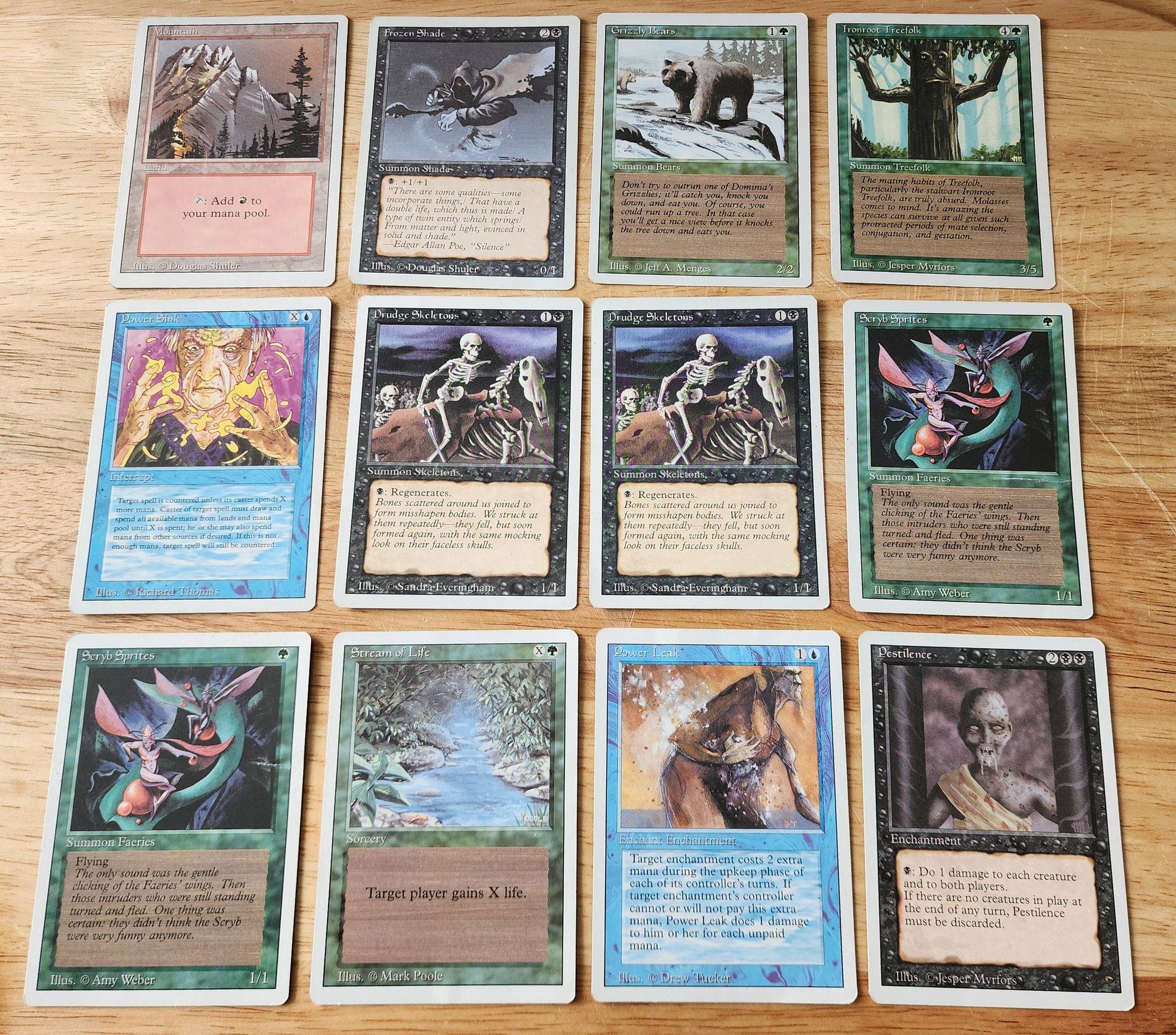 MG01 Vintage MAGIC THE GATHERING Cards Set #21994 | Auctionninja.com