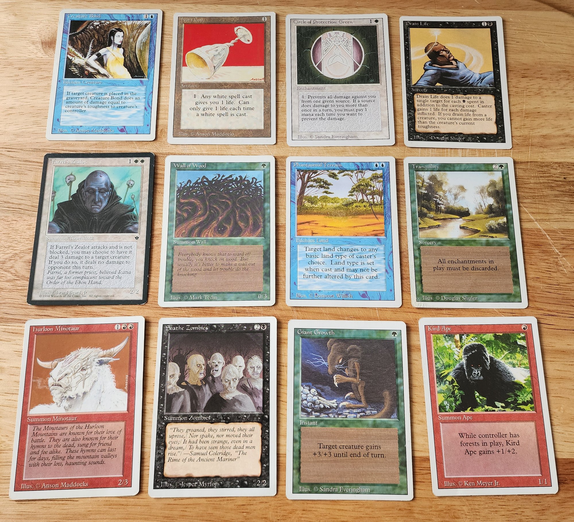 MG01 Vintage MAGIC THE GATHERING Cards Set #21994 | Auctionninja.com