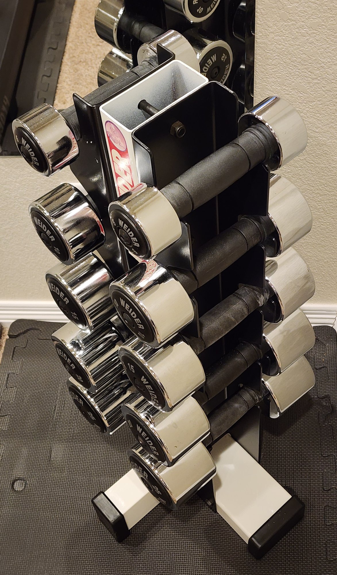 WEIDER 75DS Pro Barbell System With Stand #22897 | Auctionninja.com