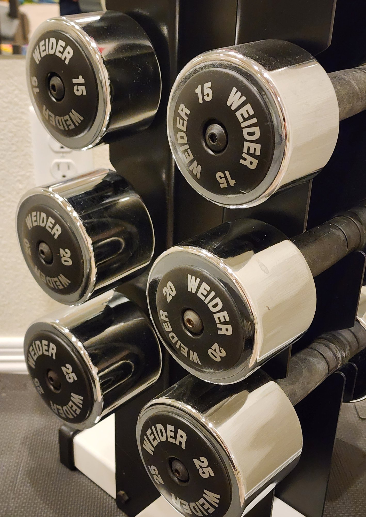 WEIDER 75DS Pro Barbell System With Stand #22897 | Auctionninja.com