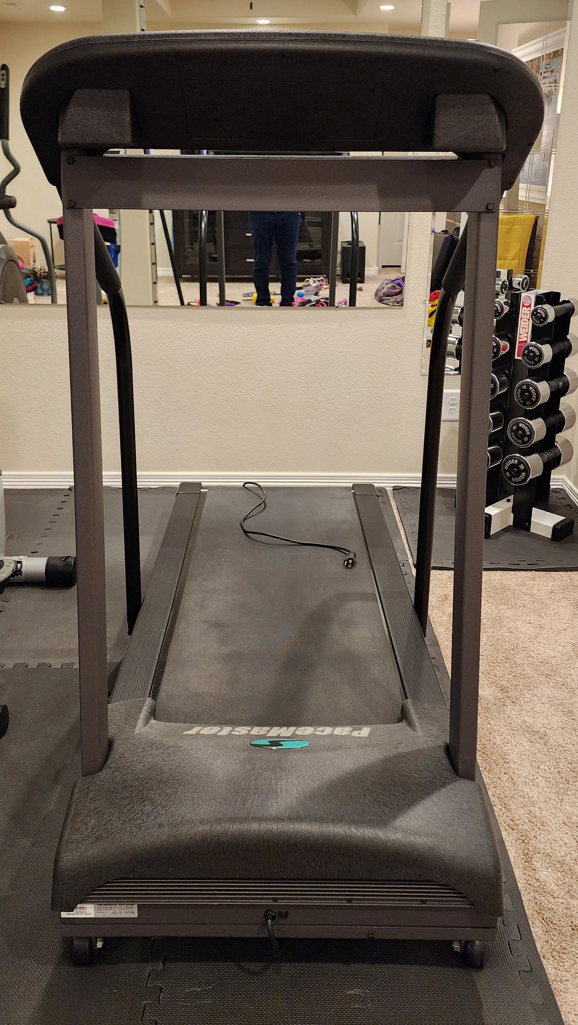 PACEMASTER Pro Elite Runner's Treadmill Exercise Gym Equipment #22905 ...