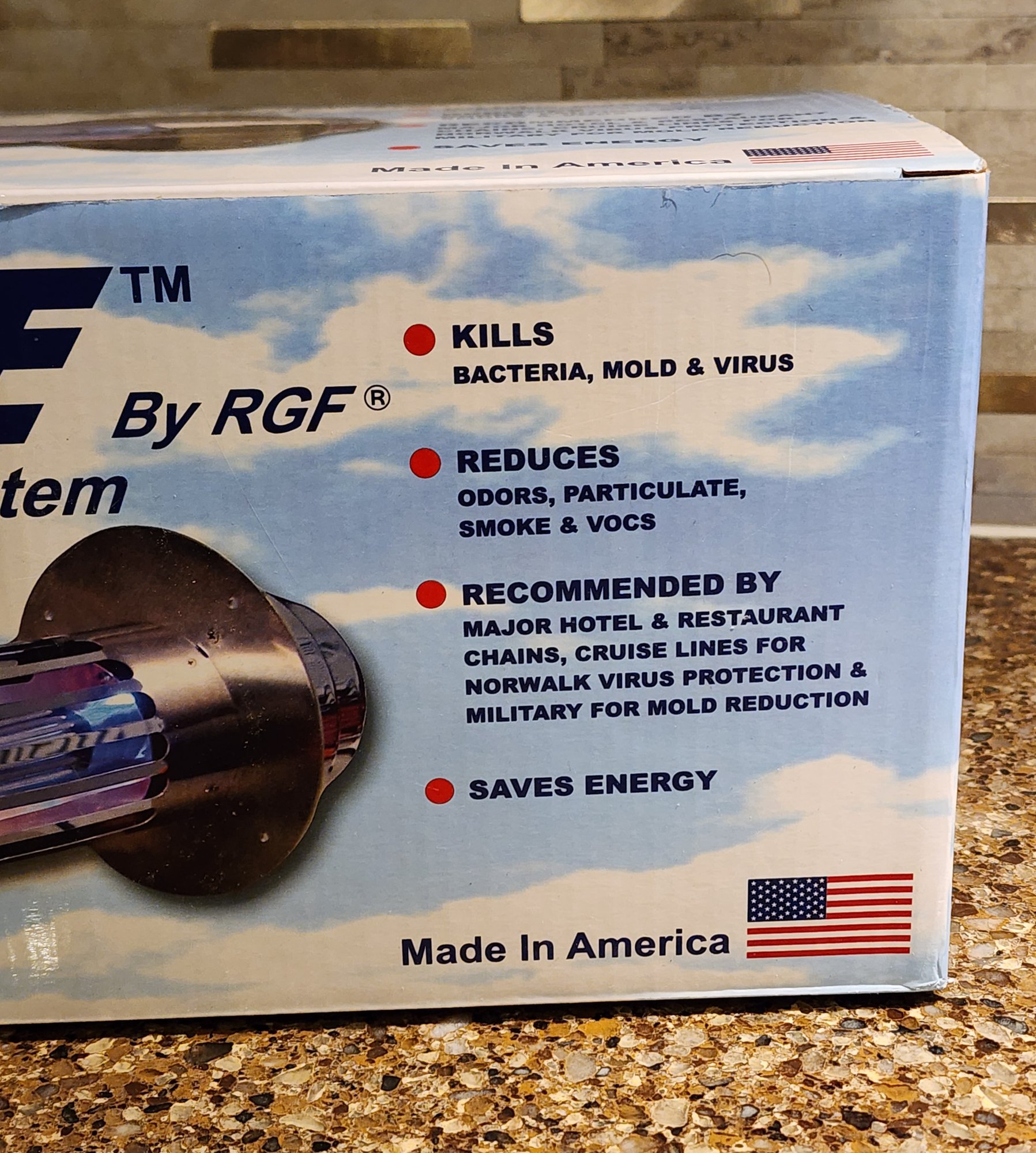 Brand New REME By RGF Air Purification Element 24 VAC Operation #23525 ...