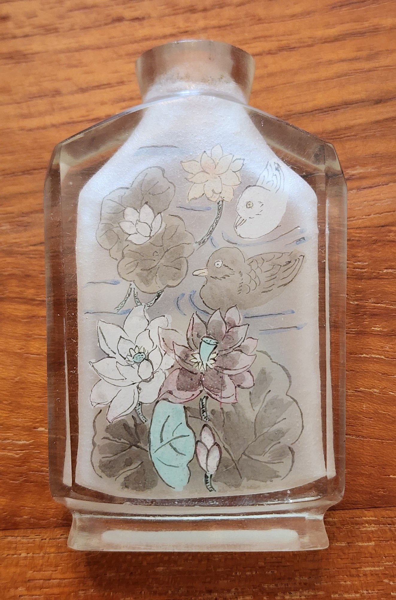Antique Japanese Reverse Painted Snuff Bottle #26977 | Auctionninja.com