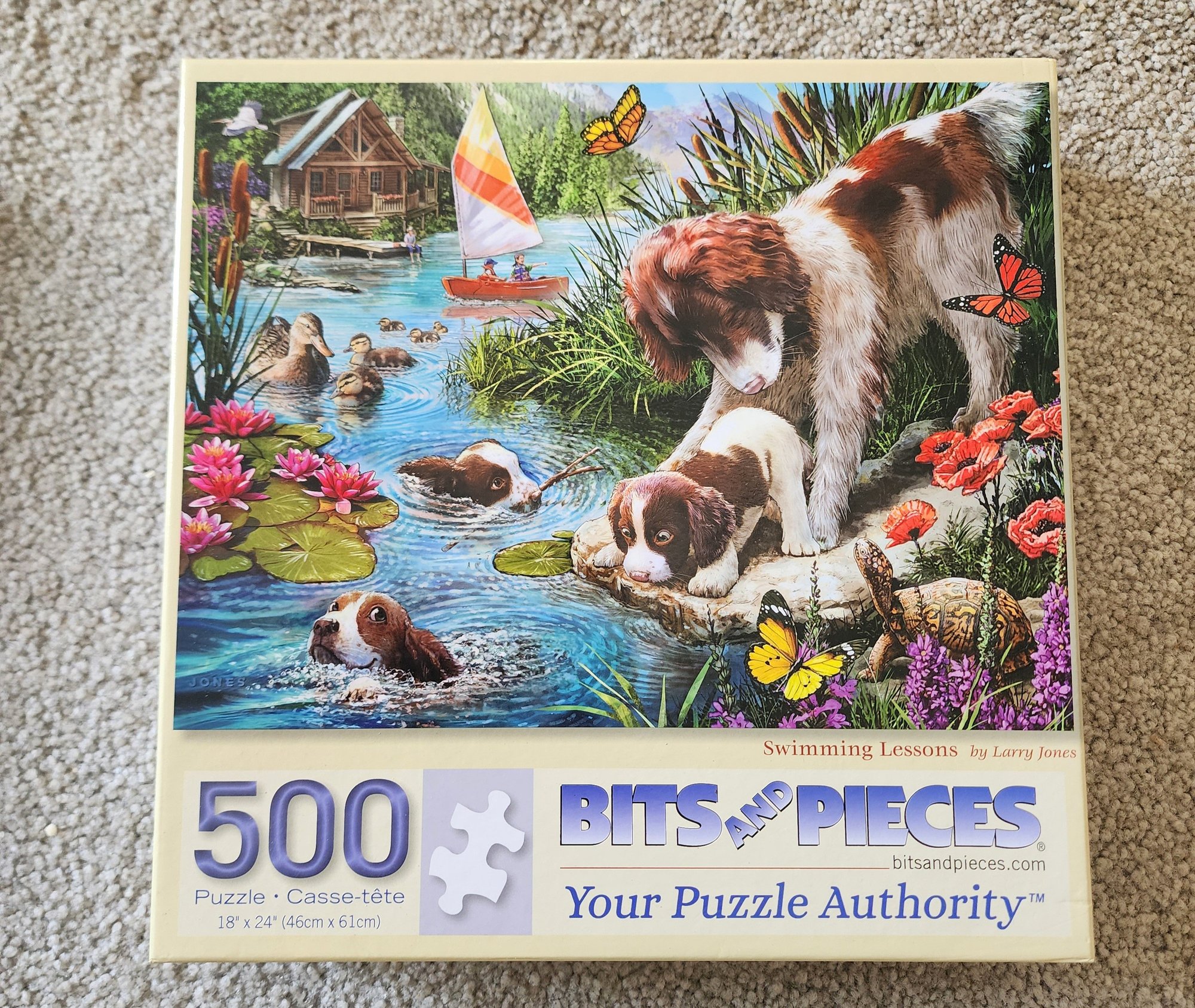 (2) 500 Piece BITS AND PIECES Puzzles #27304 | Auctionninja.com