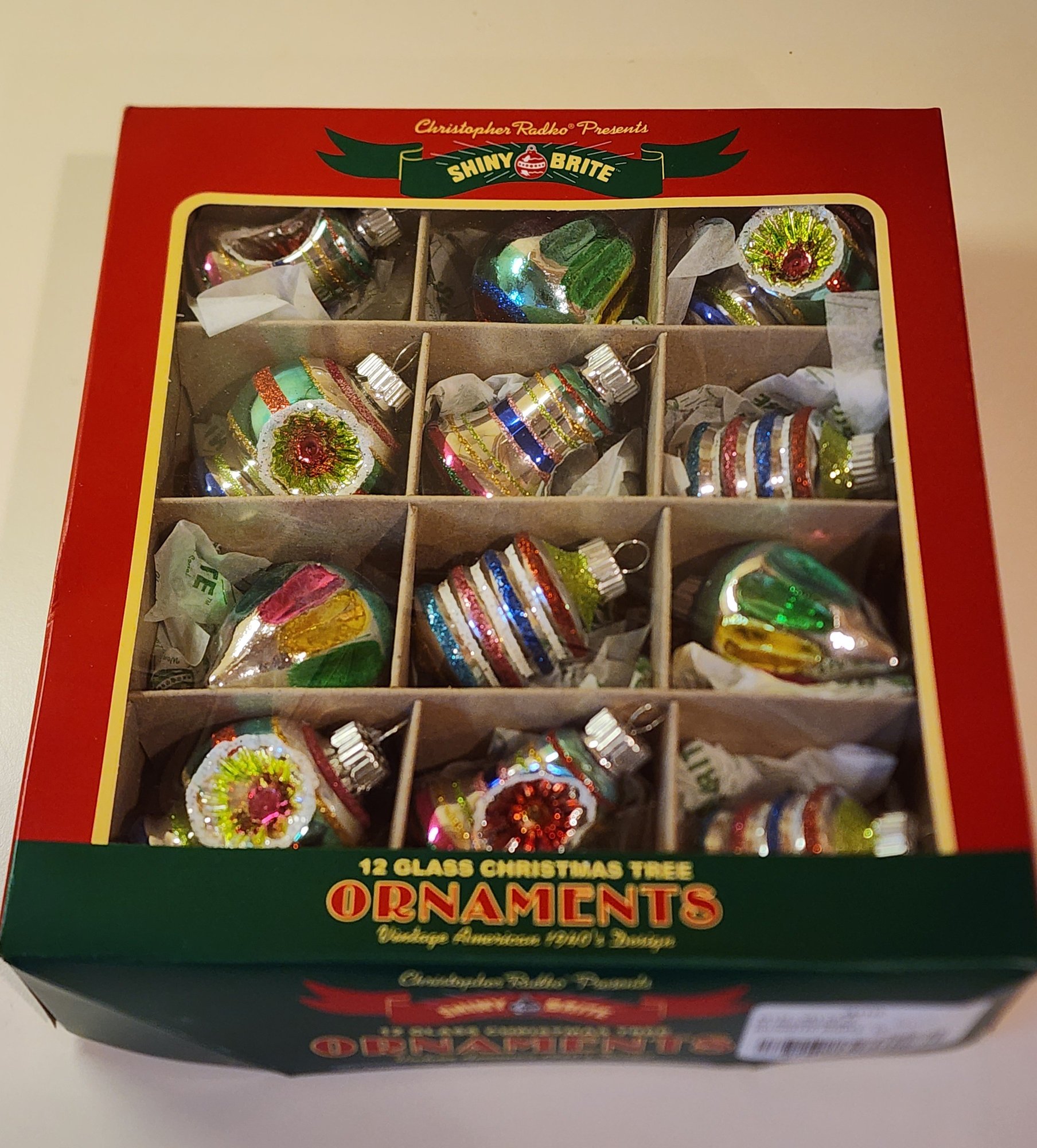 Assortment Of CHRISTOPHER RADKO Christmas Ornaments #29779 ...