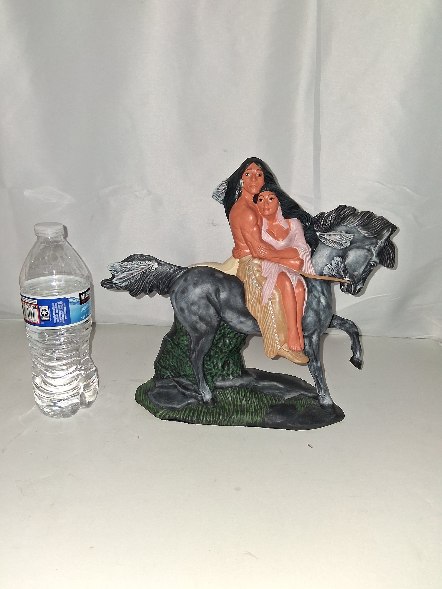 Stunning Native American Ceramic Statue #4848 | Auctionninja.com