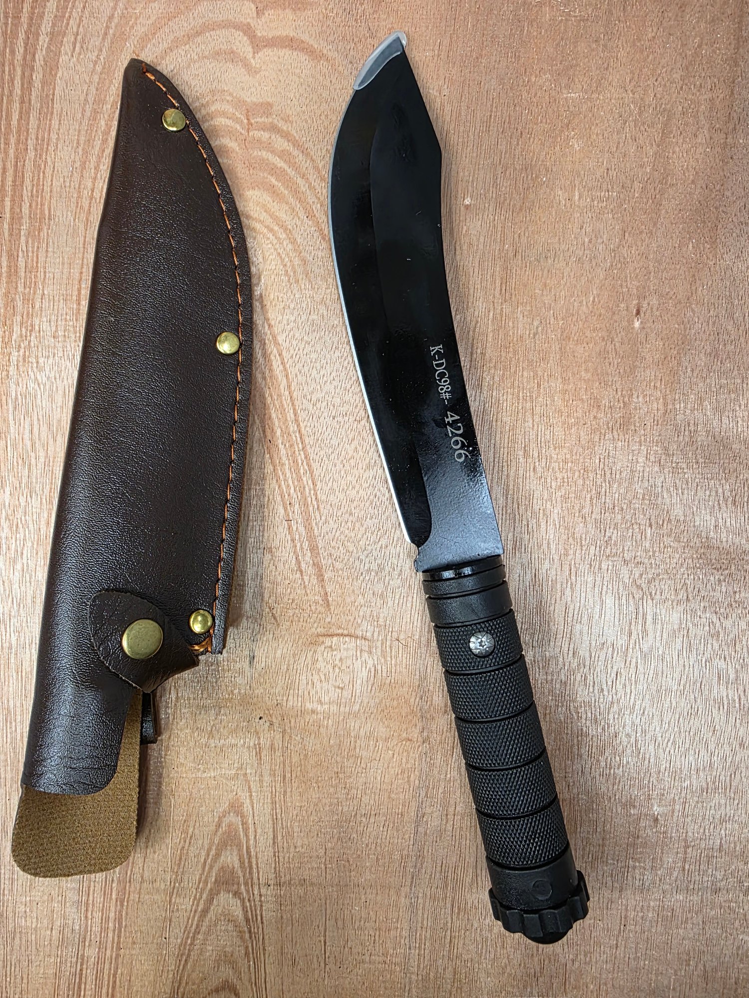 Beautiful Black Knife, Very Sharp #5054 | Auctionninja.com