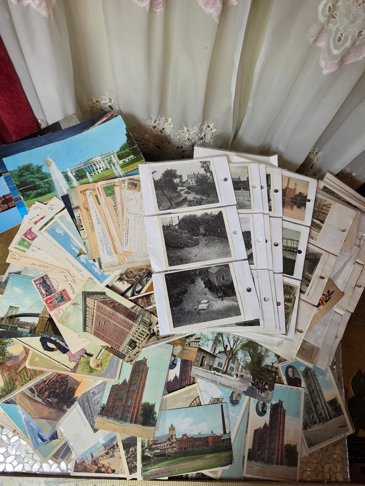 Large Collection Of Postcards, Some Larger Ones #6188 | Auctionninja.com