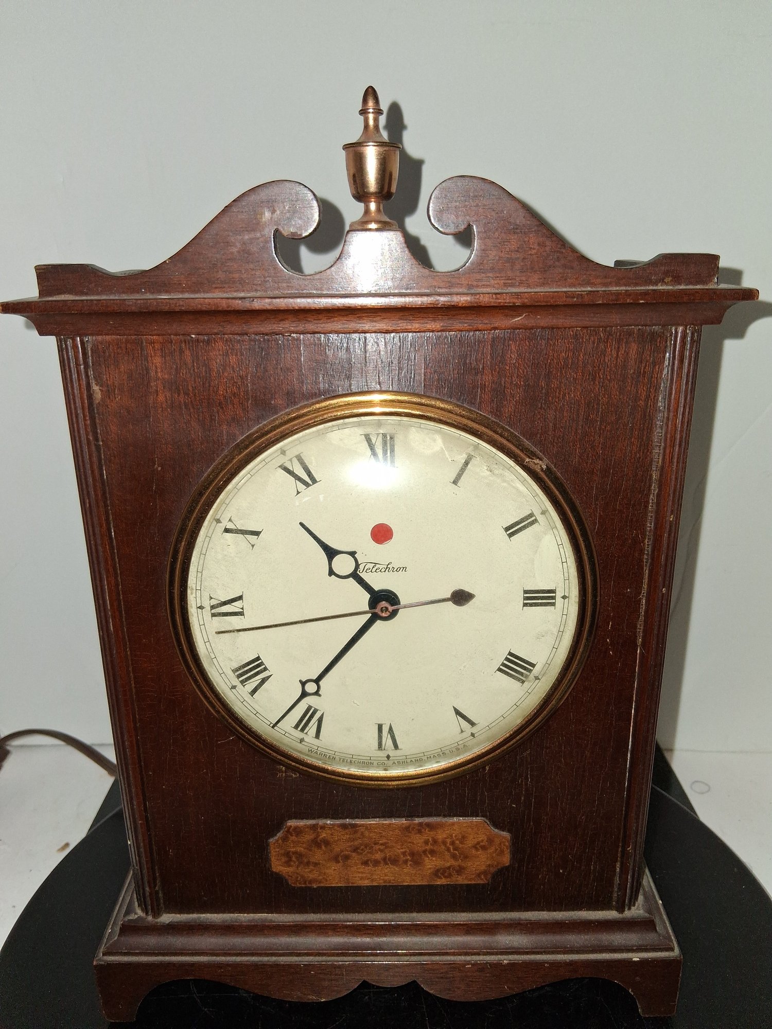 Vintage Telechron Electric Mantel Clock 30s,,40s #8826 | Auctionninja.com