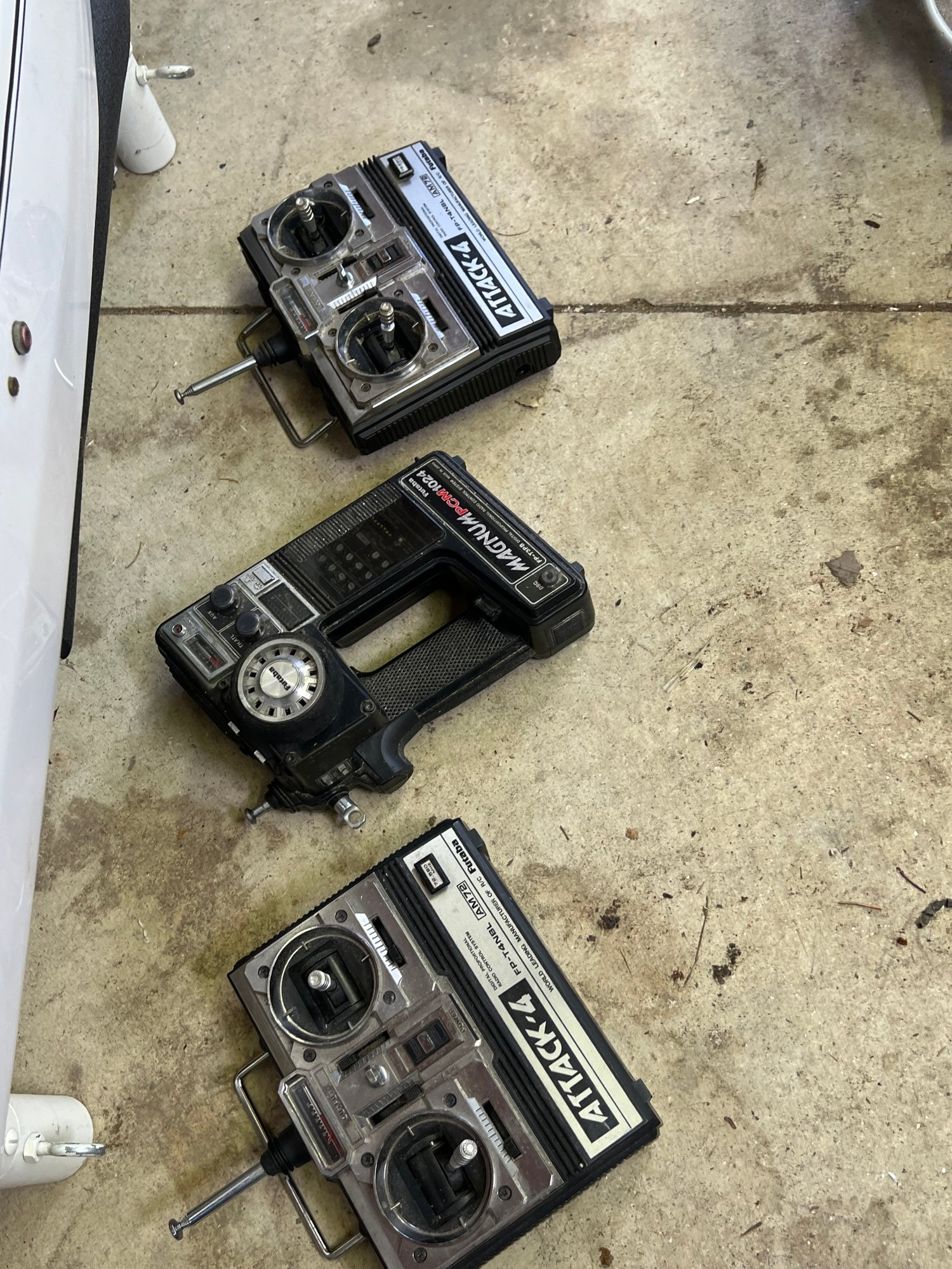 222 - AMAZING LARGE RC BOAT WITH 3 CONTROLLERS AND STAND! BOAT IS ABOUT ...