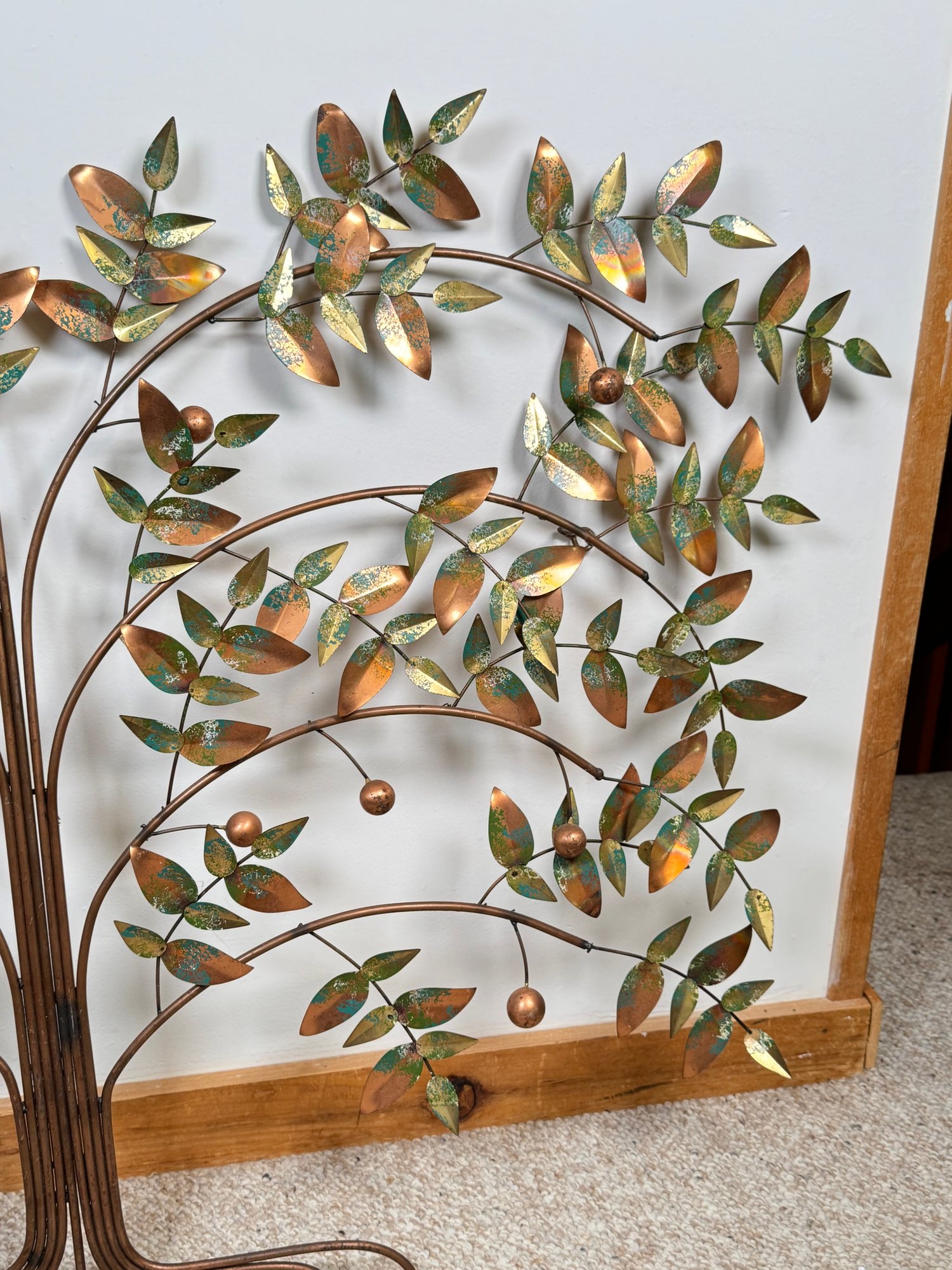 (NC54) RARE SIGNED C. JERE MIDCENTURY MODERN TREE OF LIFE WALL ...