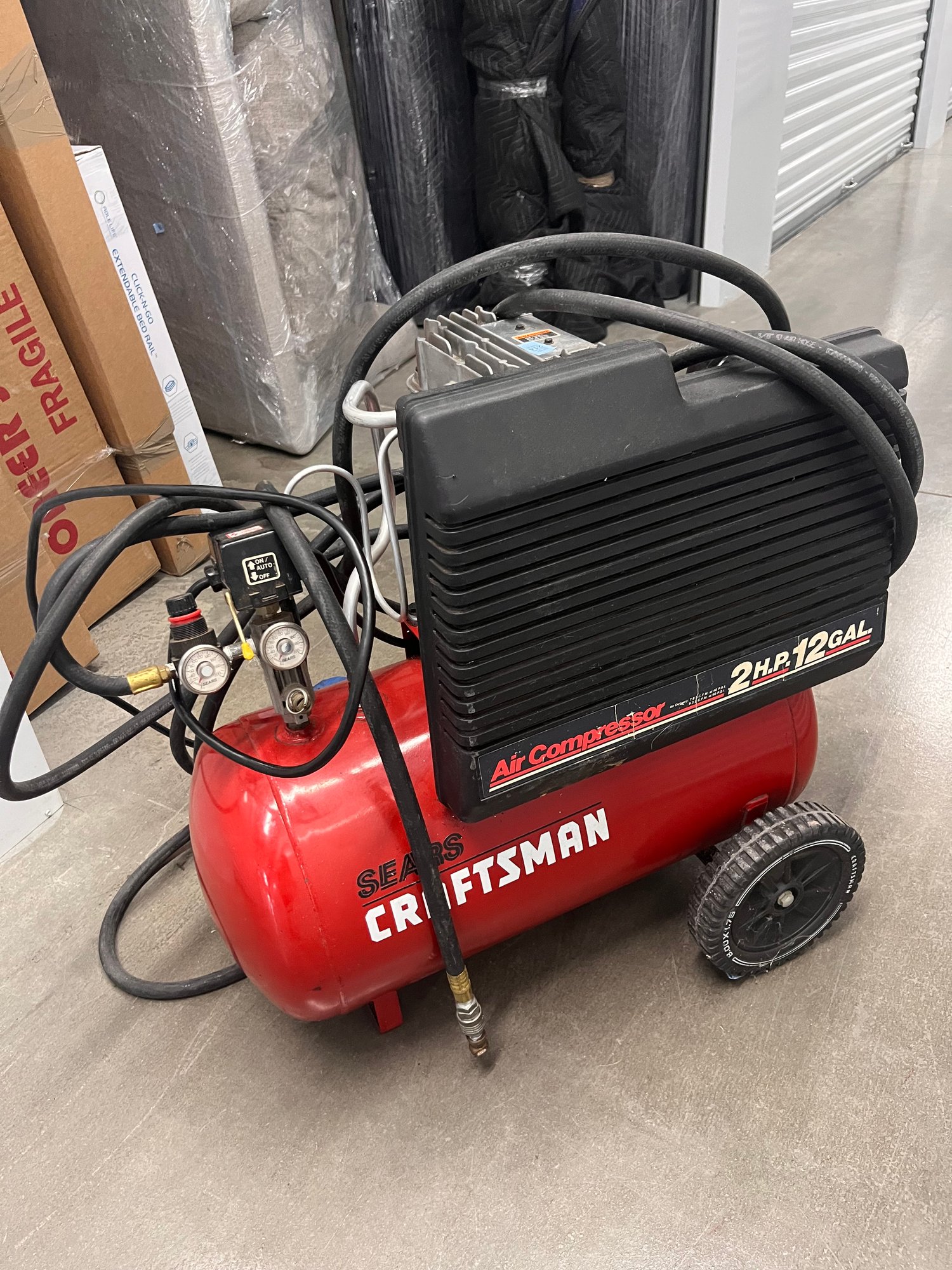 Electric Air Compressor #2596 | Auctionninja.com