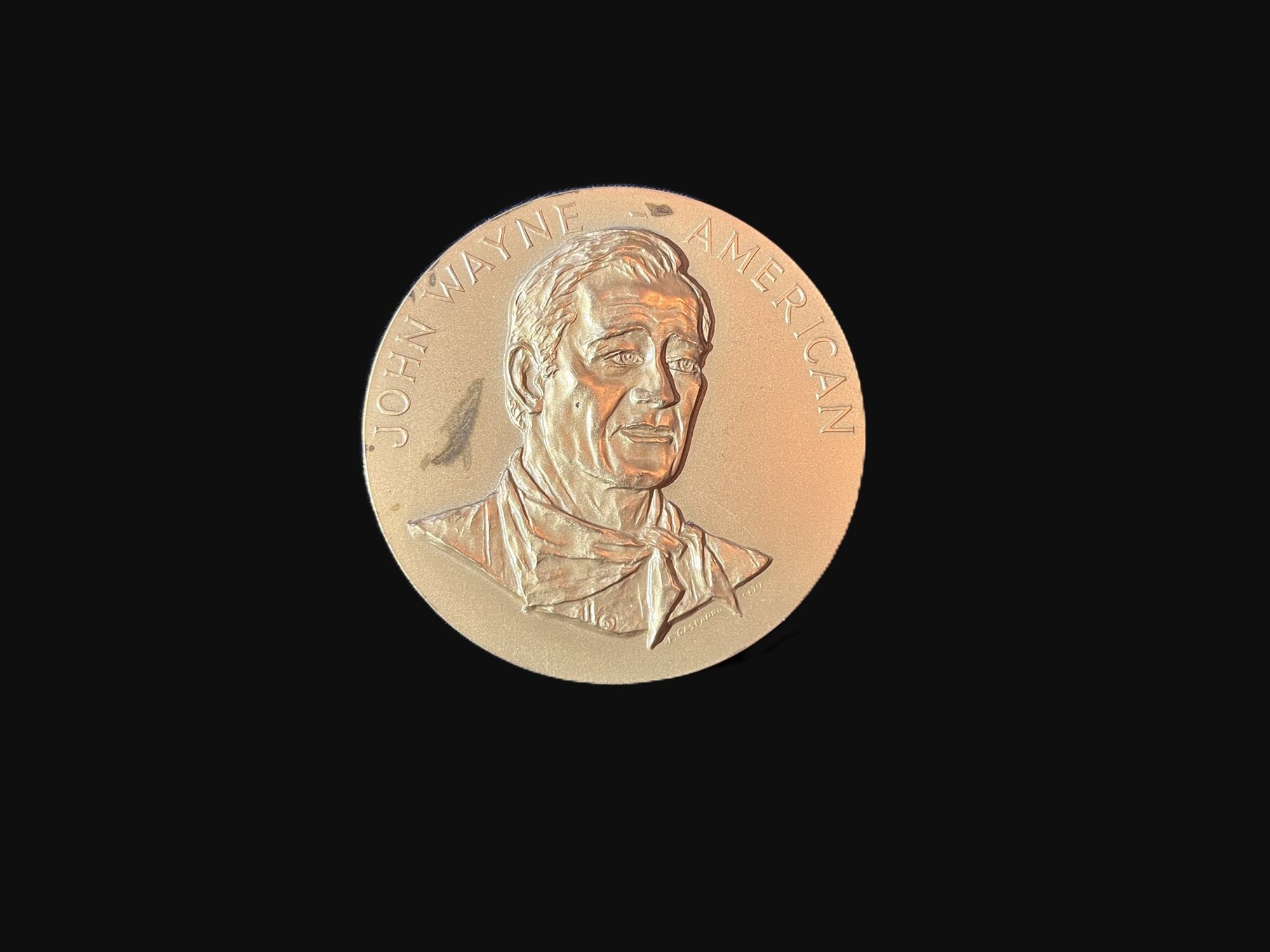 John Wayne Souvenir Coin, Indian Head Penny, 1967 Alaska Centennial And ...