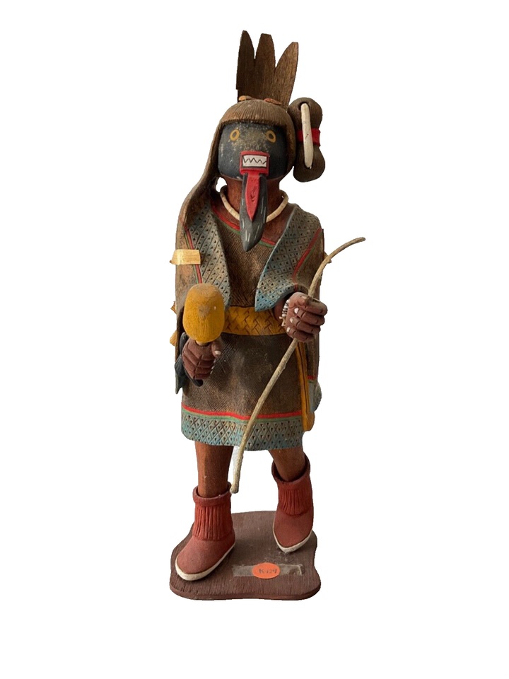 51. Hand Made Hopi Kachina Grandmother "Chakwaina Sho-adta" By C.Carl.M ...