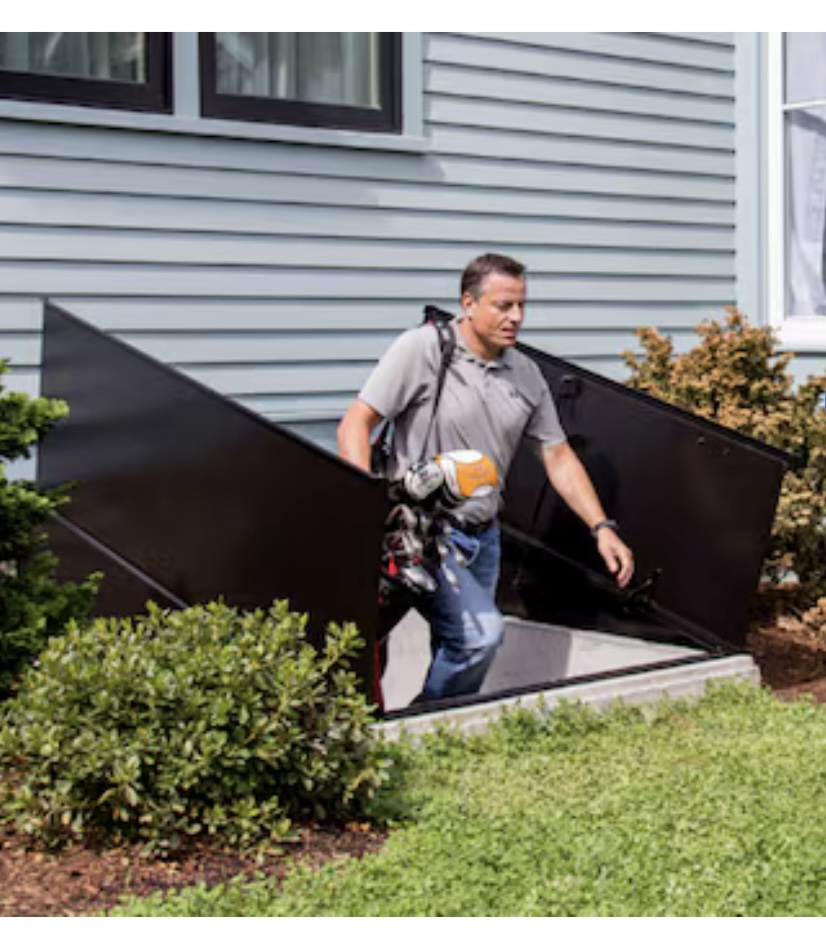 ** Brand New ** Bilco 51 In. X 64 In. Black Steel Cellar Door Model ...