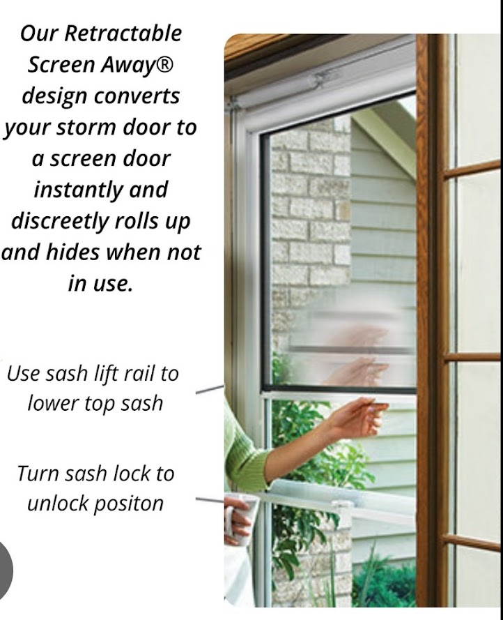 *New* Larson Easy Vent 146 Series 32 In. W X 74 In. H X 1-7/8 In. Thick ...