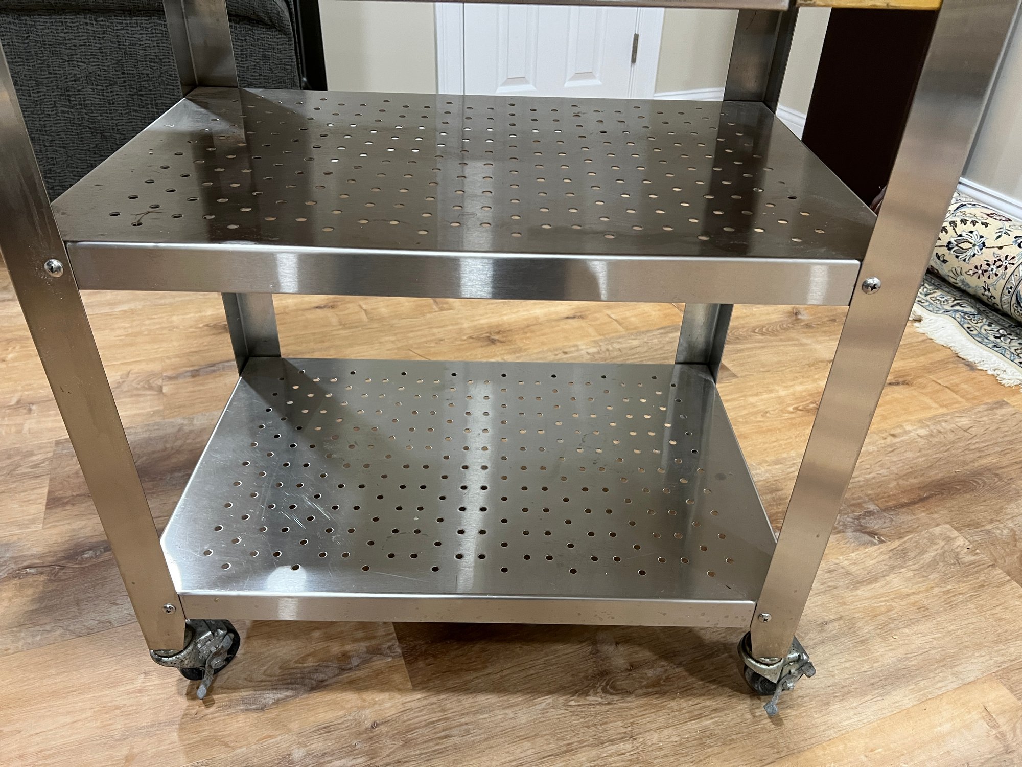 BOOS Butcher Block Cart (BMST49) #9439 | Auctionninja.com