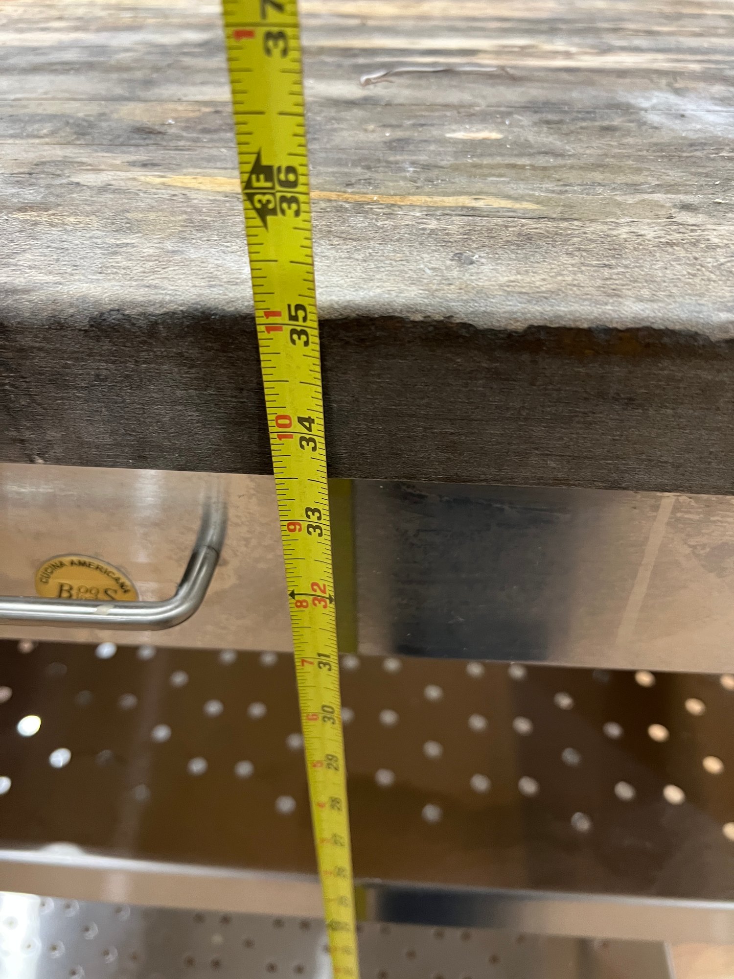 BOOS Butcher Block Cart (BMST49) #9439 | Auctionninja.com