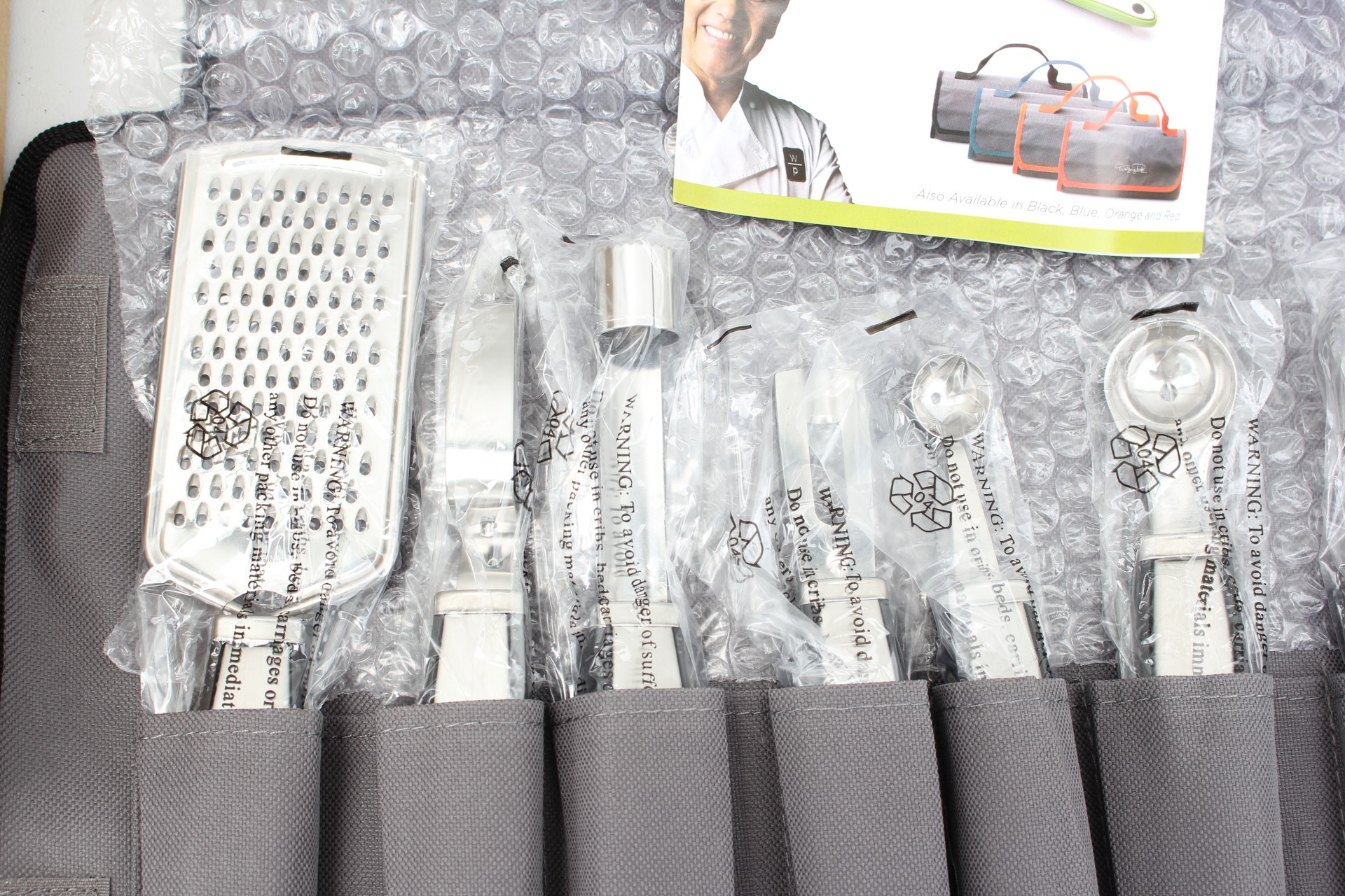 10 Piece Wolfgang Puck Garnishing Set (10) #11815 | Auctionninja.com
