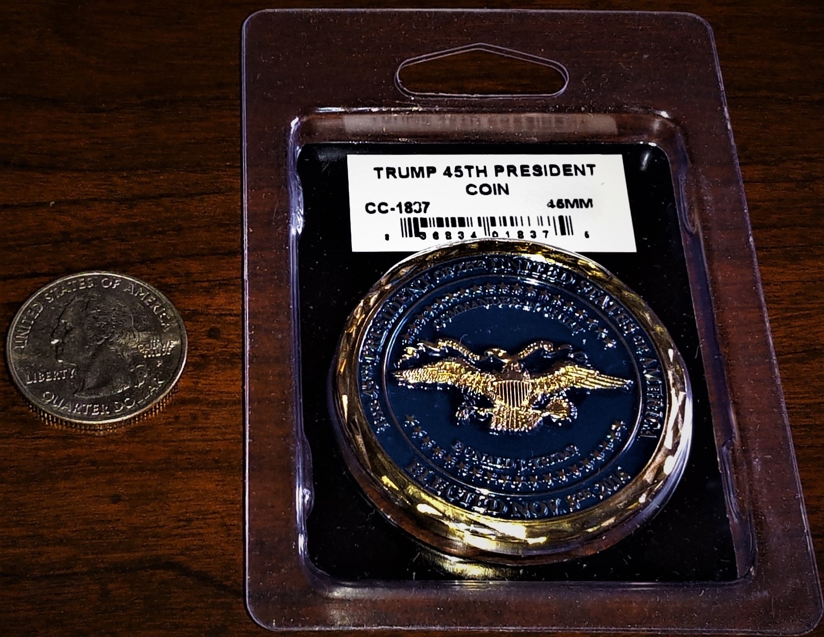 Trump Presidential Challenge Coin #3384 | Auctionninja.com