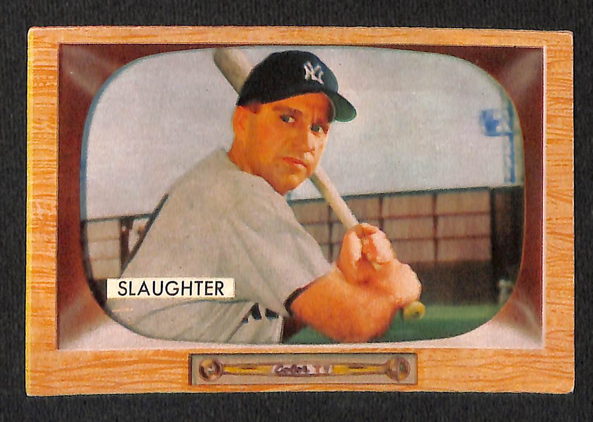 1955 Bowman: Enos Slaughter #5993 | Auctionninja.com