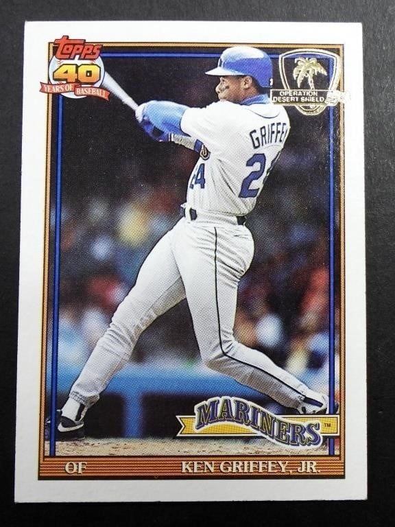 1990 Topps: Ken Griffey, Jr. {Rare & Highly Coveted...Desert Shield ...
