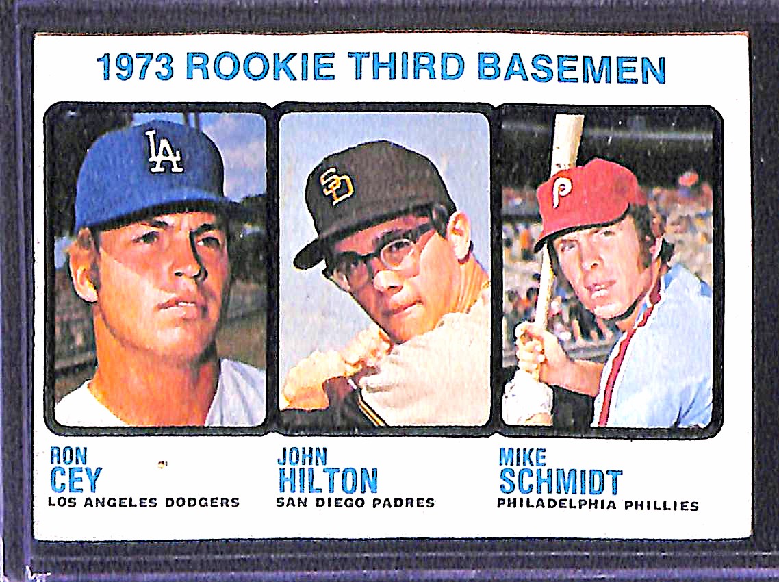 1973 Topps: Mike Schmidt {Rookie} #7240 | Auctionninja.com