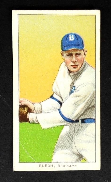 1909-1911 - T206: Al Burch {Rookie Card}...Fielding #7165 ...