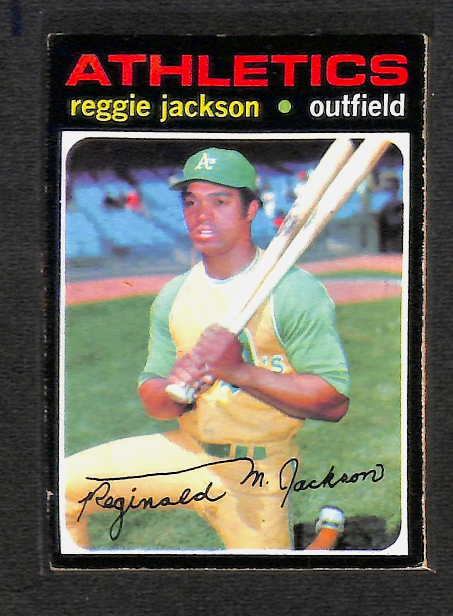 1971 Topps: Reggie Jackson #6547 | Auctionninja.com