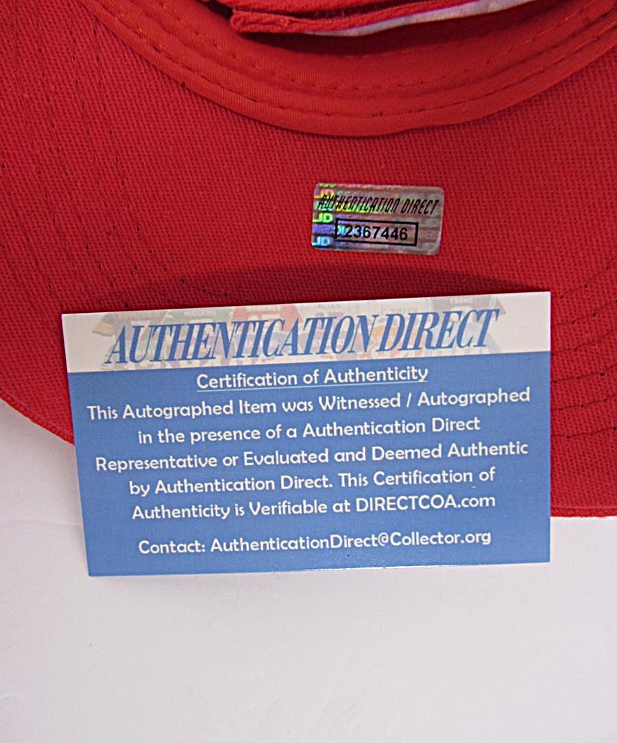 Make America Great Again: President Trump Hat - {Certified Autograph ...