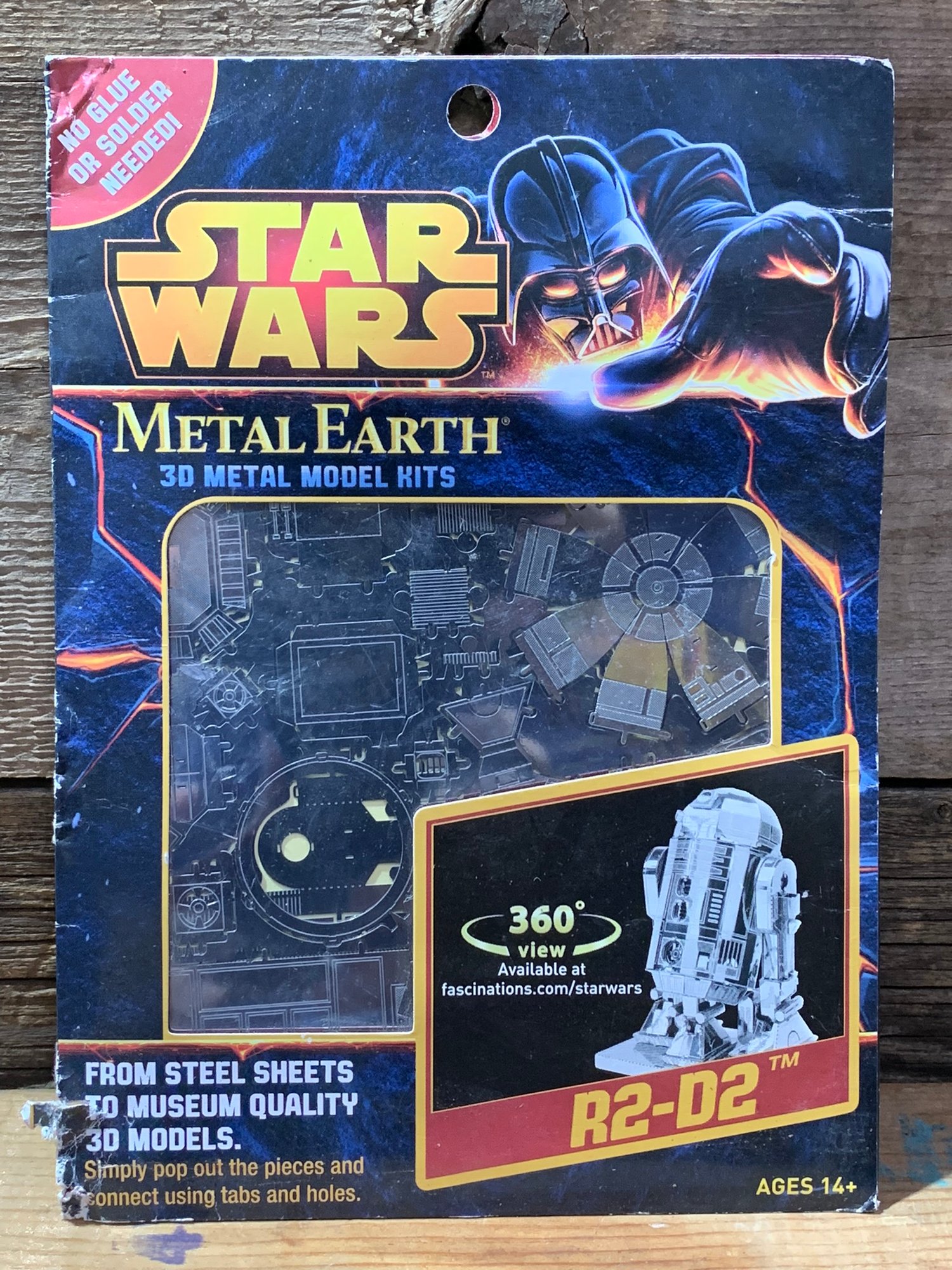 Star Wars, Metal Earth, 3D Metal Model Kits, R2-D2, 360 View, NIP #3183 ...