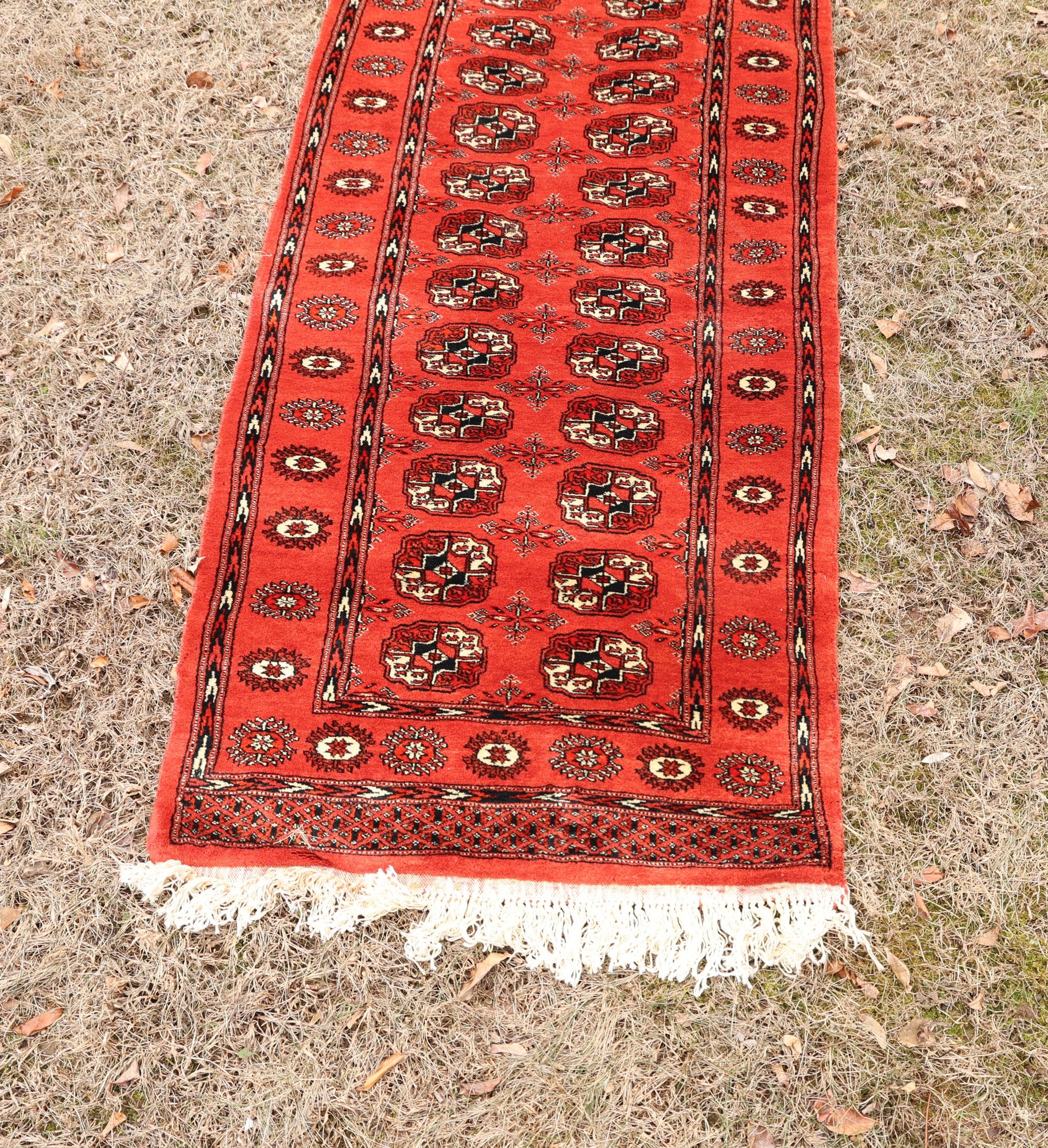 Authentic Antique Bokhara Runner Rug - Shippable #17974 | Auctionninja.com